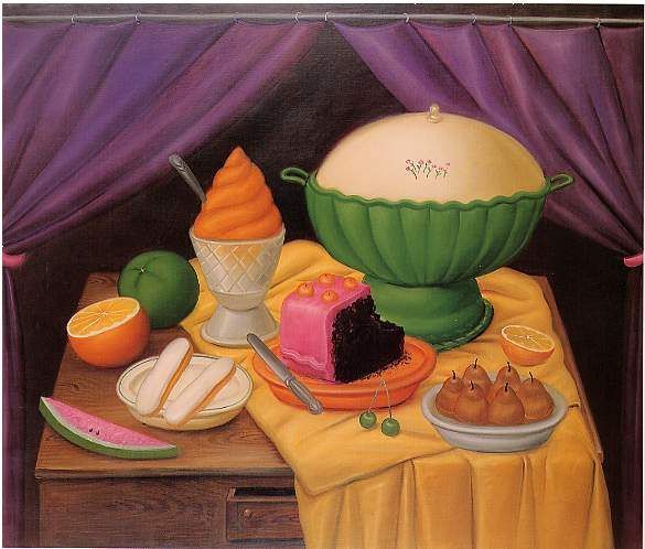 Fernando Botero Still Life 1990 50% off - ArtExpress.ws