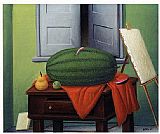 Fernando Botero El embajador ingles Painting 50% off - ArtExpress.ws