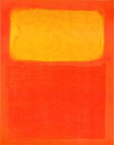 Mark Rothko Orange and Yellow 50% off - ArtExpress.ws