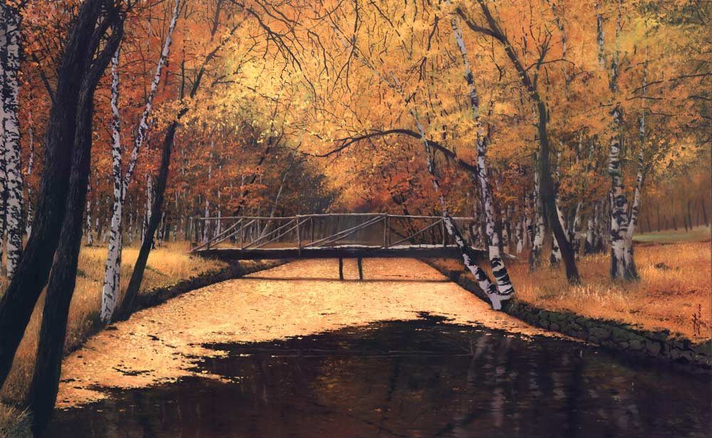 Unknown landscape in autumn 50% off - ArtExpress.ws