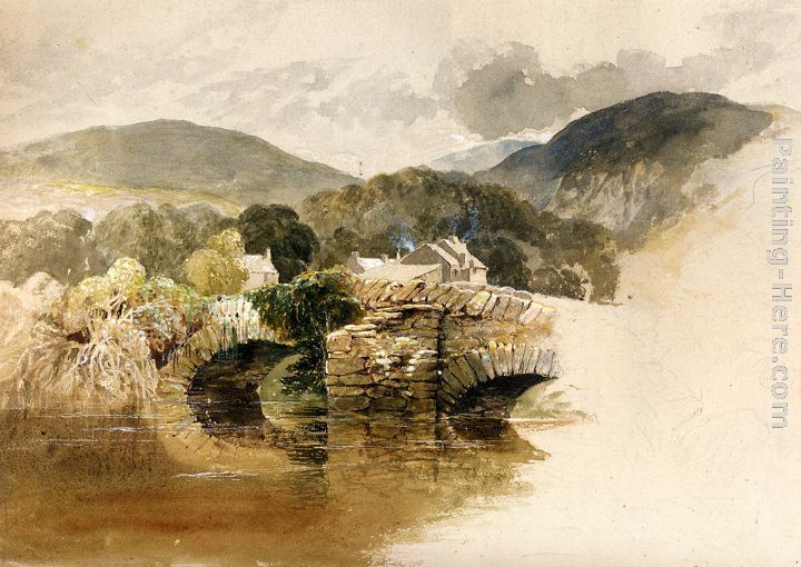 Samuel Palmer In Cusop Brook Near Hay-On-Wye, Wales 50% off - ArtExpress.ws