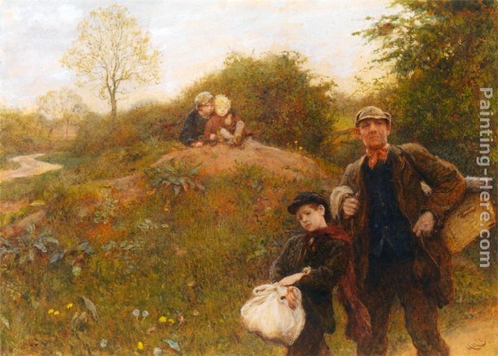 Sir Hubert von Herkomer Hard Times 50% off - ArtExpress.ws