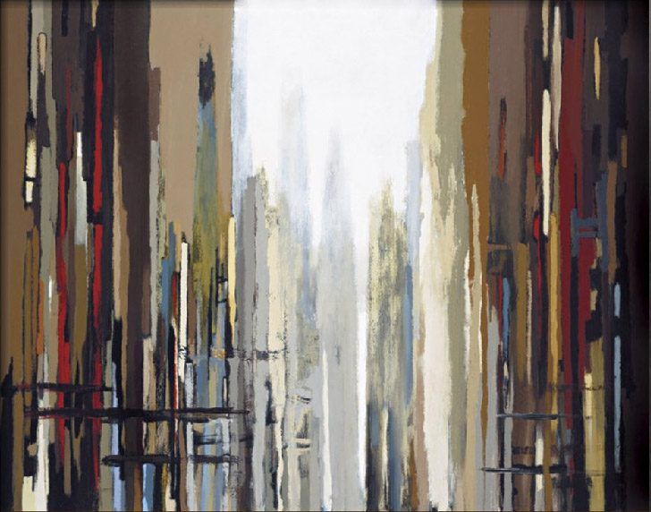 2010 Urban Abstract No. 159 Painting 50% off - ArtExpress.ws