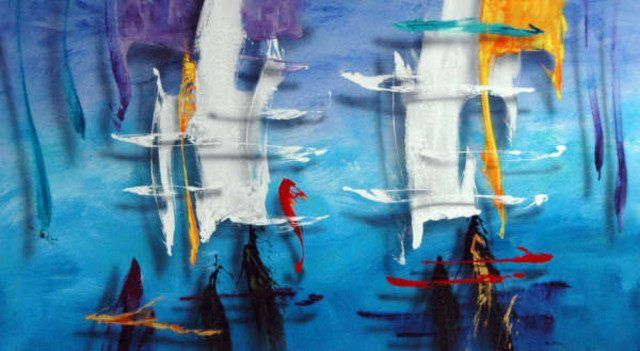 Ben Stack The Intricate Reef Painting 50% off - ArtExpress.ws