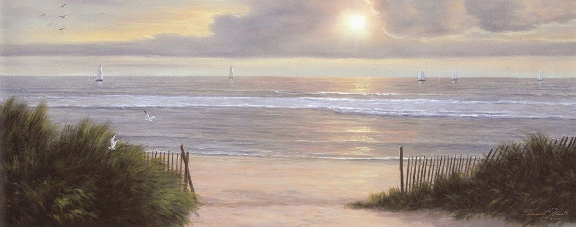 Diane Romanello Summer Moments II Painting 50% off - ArtExpress.ws